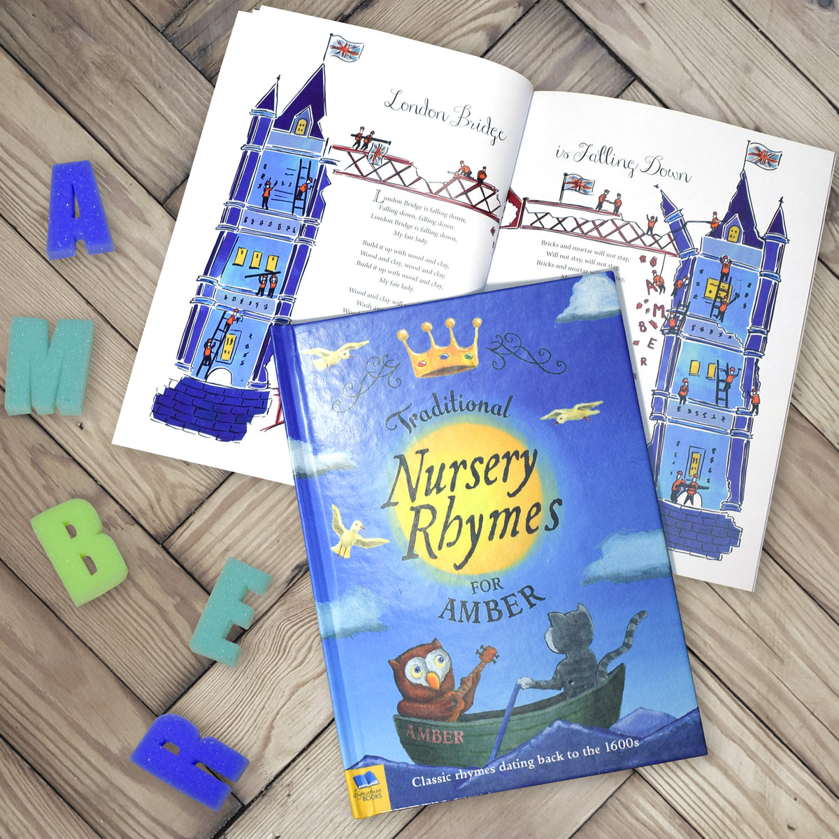 Personalised Traditional Nursery Rhymes Book – my story book store