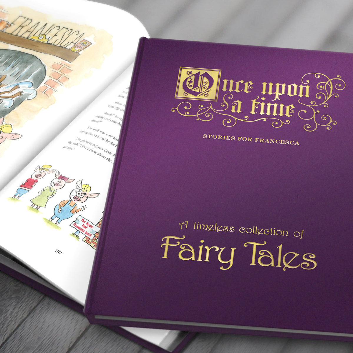 Personalised Fairy Tales Collection Book – my story book store